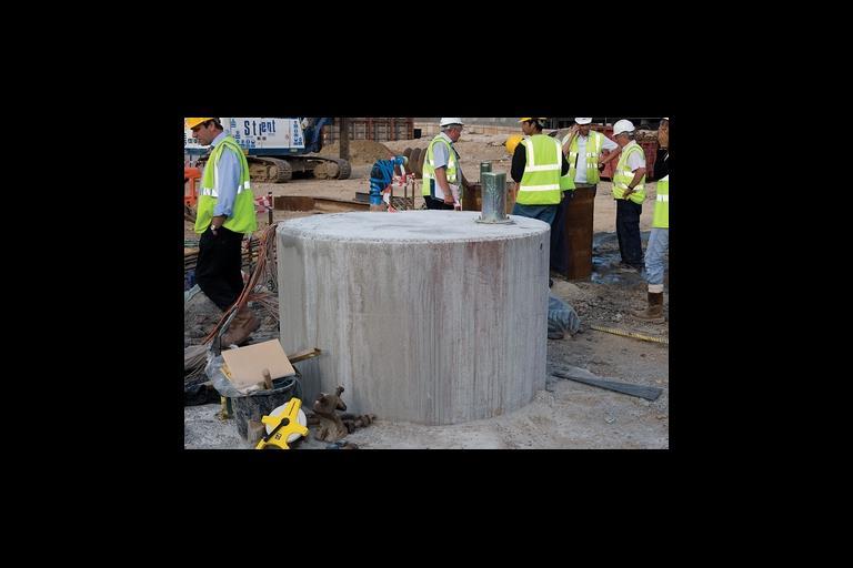 Nothing to it: hollow concrete piling | Features | Building